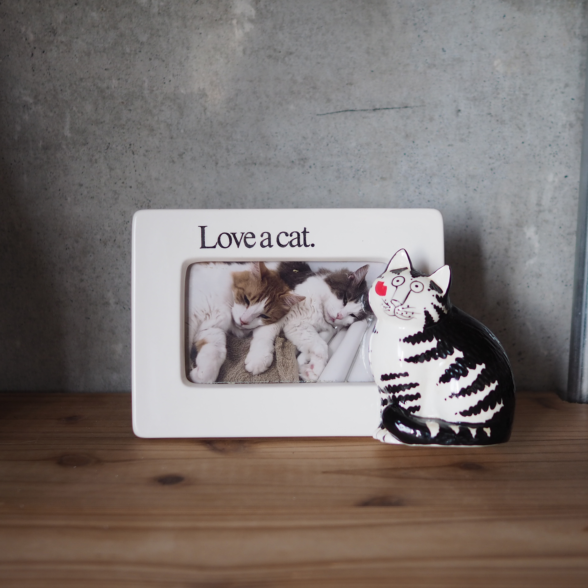 Kliban Cat Ceramic Photo Frame / 80s / Made in Japan - フレーメンストア
